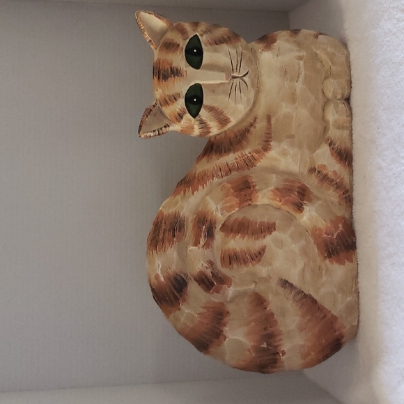 Boyds Bears | Art | Boyds Collection J Dudley Vintage Carved Wood Cat ...
